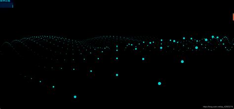 threejs创建粒子波浪 js 粒子浪花 csdn博客