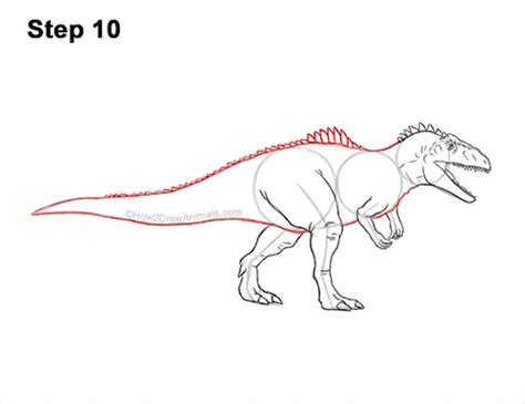 How To Draw Dinosaur Scales