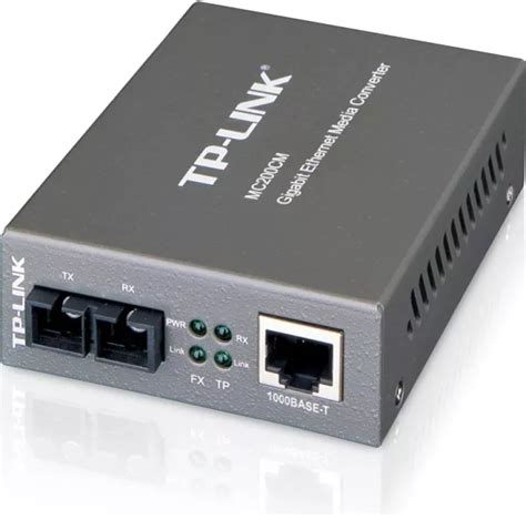 Media Convertor Tp Link Rj45 1000m La Fibra Sc Multi Mode 1000m Full