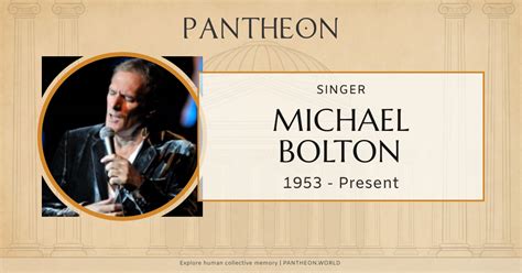 Michael Bolton Biography Pantheon