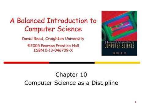 Chap10ppt Chemistry Applications In Computer Science Ppt