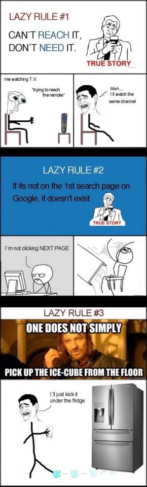 Untitled On Tumblr Rage Comics The Lazy Rules”