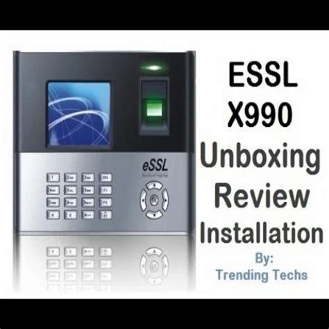 ESSL X990 Biometric Attendance System At Rs 9300 ESSL Biometric System In Mumbai ID 23740843173