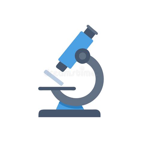 Microscope Icon Vector Illustration Of A Microscope Hand Drawn