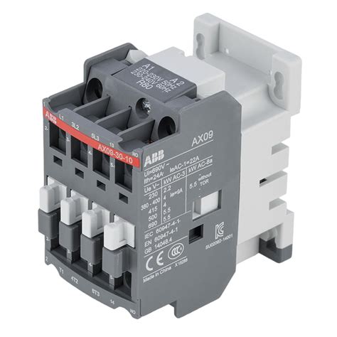 Contactor 9a Bobina 220vac 3polos Vz Controles Industriales