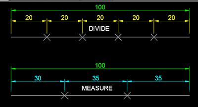 Cara Divide Dan Measure Di Autocad Dizar Smart