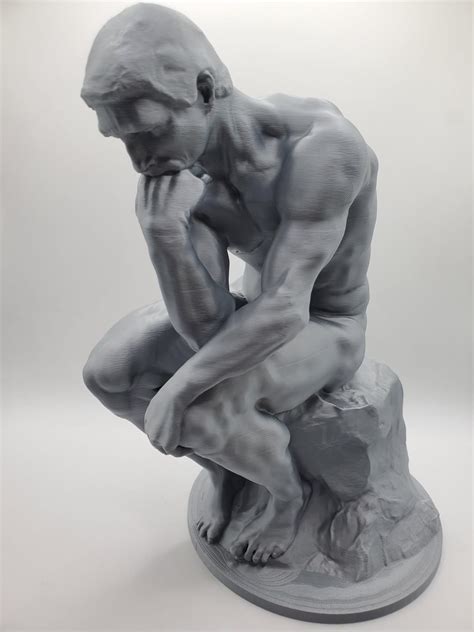The Thinker Statue Rodin Sculpture Replica Artistic Home Decor Classical Art T For