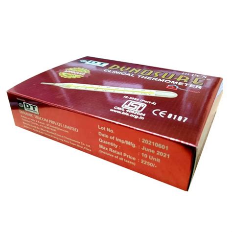 Clinical Glass Thermometer At Rs 150piece Glass Laboratory