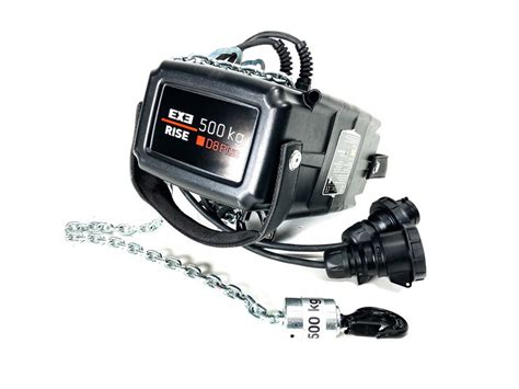 EXE Rise D8 500kg Electric Chain Hoist LVC Hire LUX Technical
