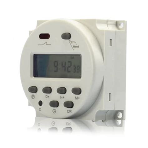LCD Digital Micro Computer Control Power Timer Switch Time V In Switches From