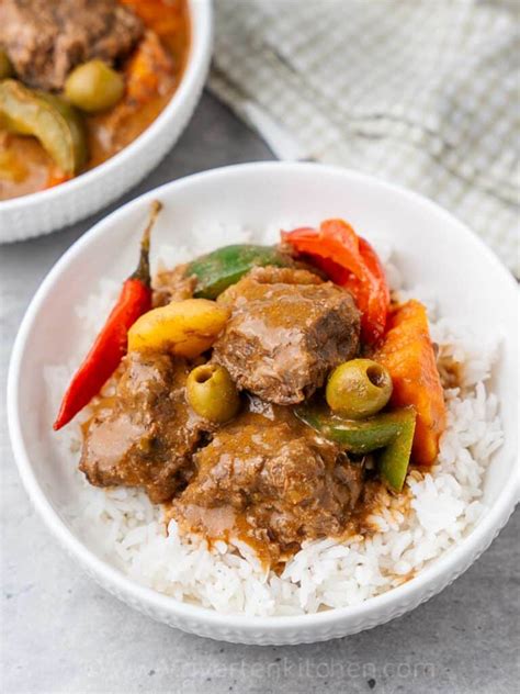 Beef Caldereta Recipe Riverten Kitchen