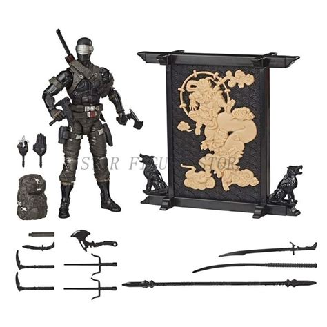 6 Inches Gijoe Snake Cobra Commander Action Figure Gi Joe Classified