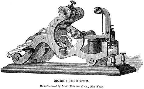 Samuel Morse Telegraph Diagram