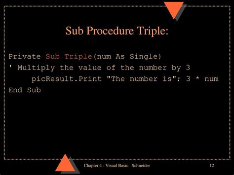 Chapter 4 Visual Basic Schneider Ppt Download