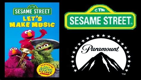 Opening And Closing To Sesame Street Lets Make Music Paramount Home