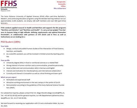 Diego Moretti On Linkedin We Currently Have An Open Position For A Phd