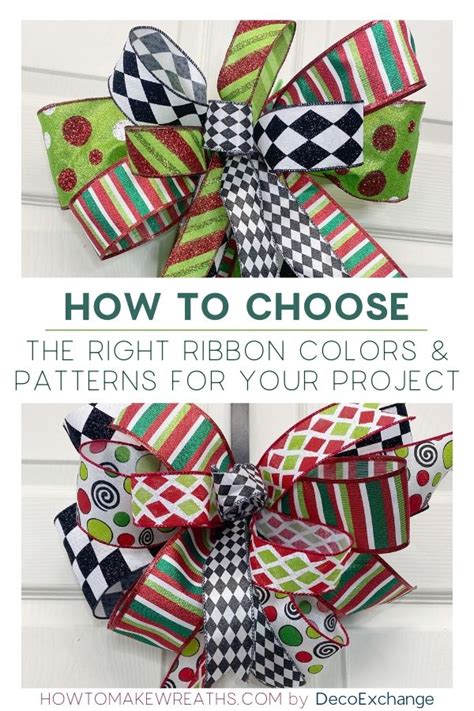 How To Choose Ribbon Colors And Patterns For Your Project
