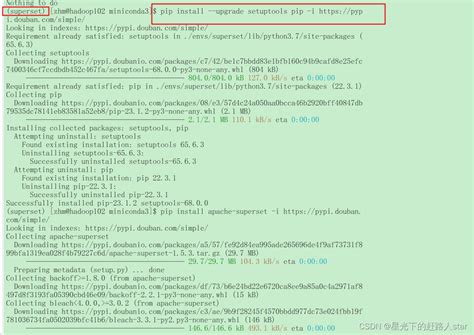 常见的bug 5、在安装superset时候报错，command Python Setuppy Egginfo Failed