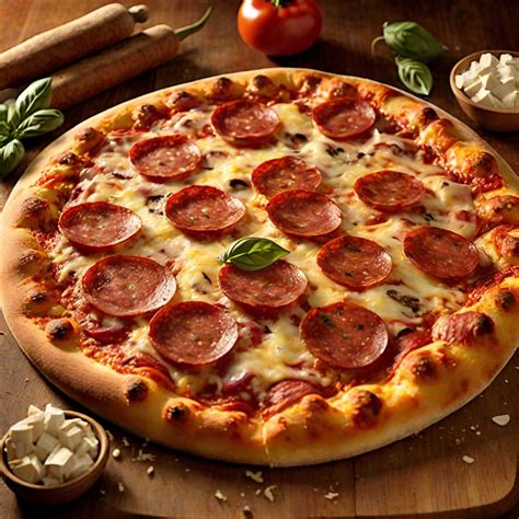 Italian Pepperoni Pizza Ingredients At Paige Odriscoll Blog