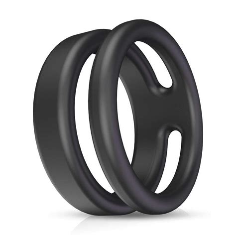 S Hande Silicone Erection Enhancing Dual Penis Ring Pearlvibe