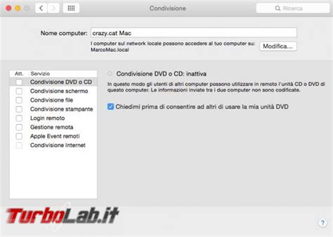Trovare Il Nome E Lindirizzo Ip Del Vostro Mac Os X Turbolabit