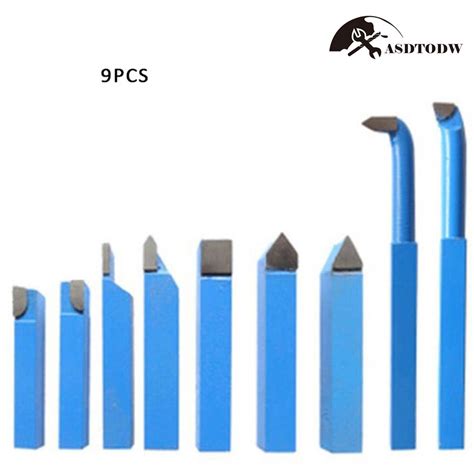 12108mm 9pcs Carbide Tip Tipped Cutter Tool Bit Vicedeal