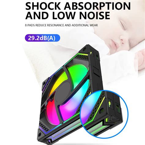 컨트롤러 포함 Pc 케이스 팬 와이어 연결 없음 12cm 냉각 4 핀 Pwm 제어 수냉용 Argb 3 팩 Aliexpress