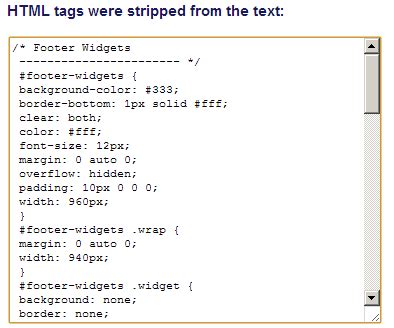 Online Tool For Removing HTML Tags From Text Code