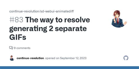 The Way To Resolve Generating 2 Separate S · Issue 83 · Continue