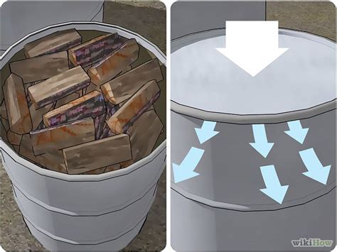 How To Make Charcoal With Pictures WikiHow Making Charcoal Charcoal Pallet Pantry