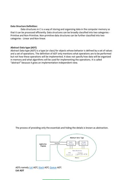 dsa unit 1 pdf queue abstract data type computational