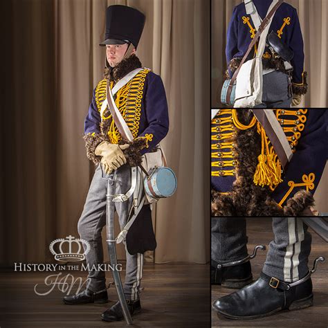English Hussar Campaign Dress 1806 1815 History In The Making