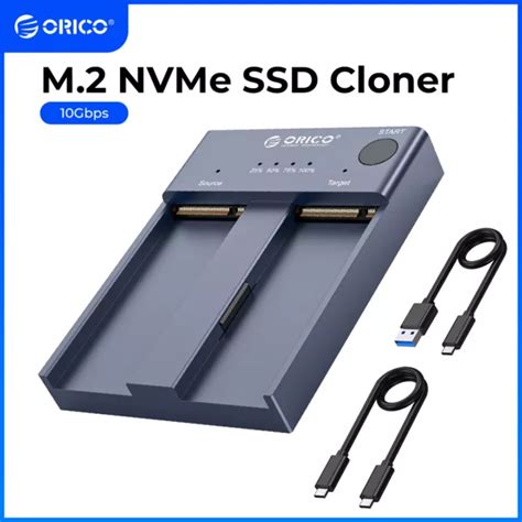 Orico Dual Bay Nvme Enclosure M2 Ssd Enclosure 10gbps Usb 31 Gen2