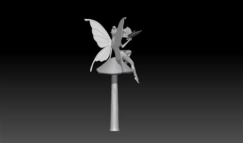🧚 Fairy Girl 4・Бесплатный Stl для 3d печать・cults