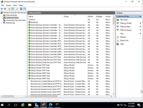 Any Way To Block All Outbound Urls And Only Allow Specific Urls On