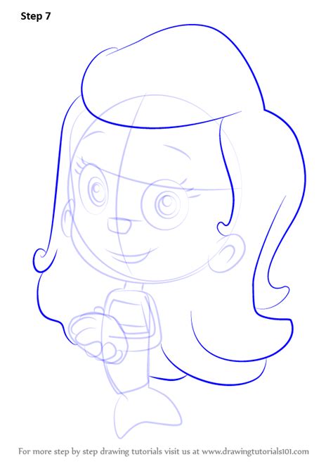 How To Draw Molly From Bubble Guppies Bubble Guppies Step By Step