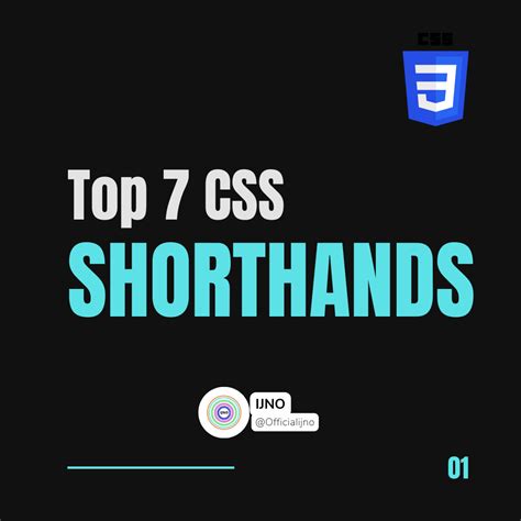 Top 7 Css Shorthand Ijno Background By Ijno Medium