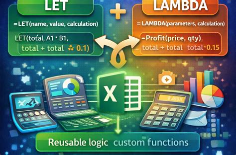 Let Lambda In Excel Make Smarter Templates Without Vba