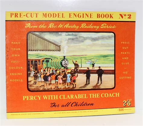 Pre Cut Model Engine Book No 2 Percy With Clarabel The Coach De Rev W