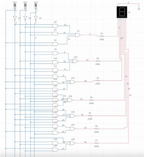 Solved I Had To Make A Circuit Using Only Inverters And
