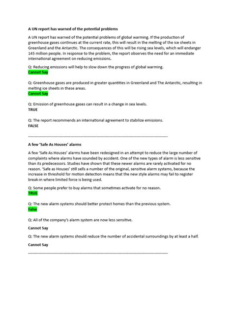 Shl Sample Test Verbal Pdf Traffic Collision Sugar