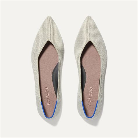 The Point Ii In Diamond Twill Womens Flats Rothys