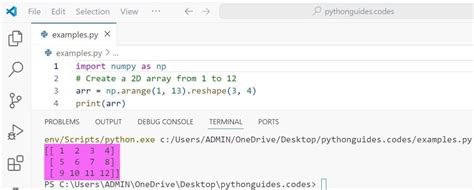 How To Create An Array From 1 To N In Python