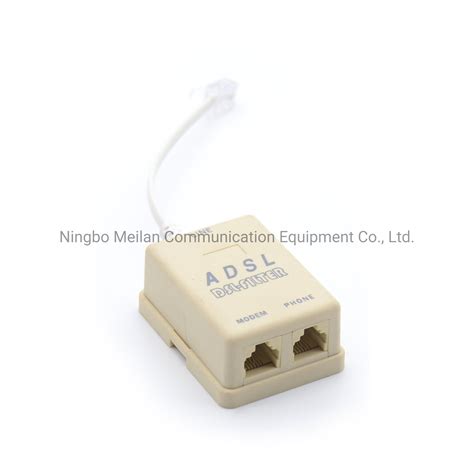 MDF ADSL VDSL Modem Splitter With Cable ADSL Splitter And ADSL Pots Splitter