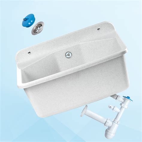 Chiuveta Utilitara Gospo Plastic Alb Emagro