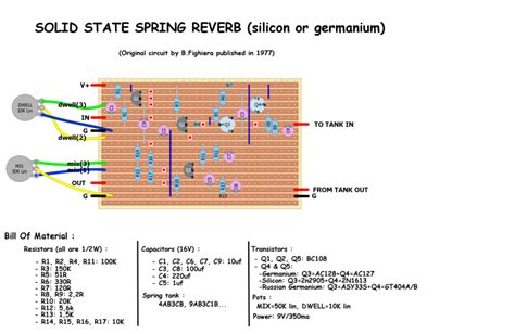 Spring Reverb Circuit