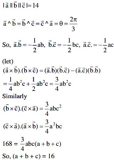 Let A B C Be Three Coplanar Concurrent Vectors Such That Angles Between Any Two Of Them Is Let A B C Be Three Coplanar Concurrent Vectors Such That Angles Between Any Two Of Them Is