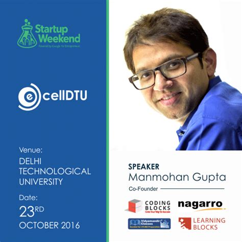 Coding Blocks Manmohan Gupta Also Known As Munna Bhaiya Is A Graduate From Iit Delhi Coding