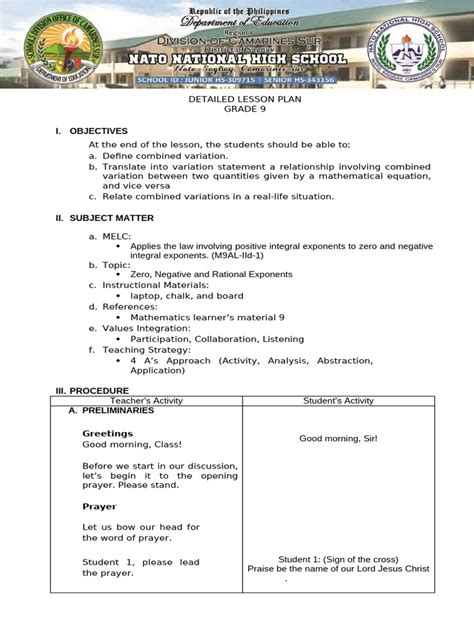 Combined Variation Pdf Variable Mathematics Mathematics