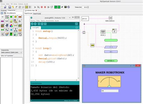 Rs232 Con Myopenlab Trybotics
